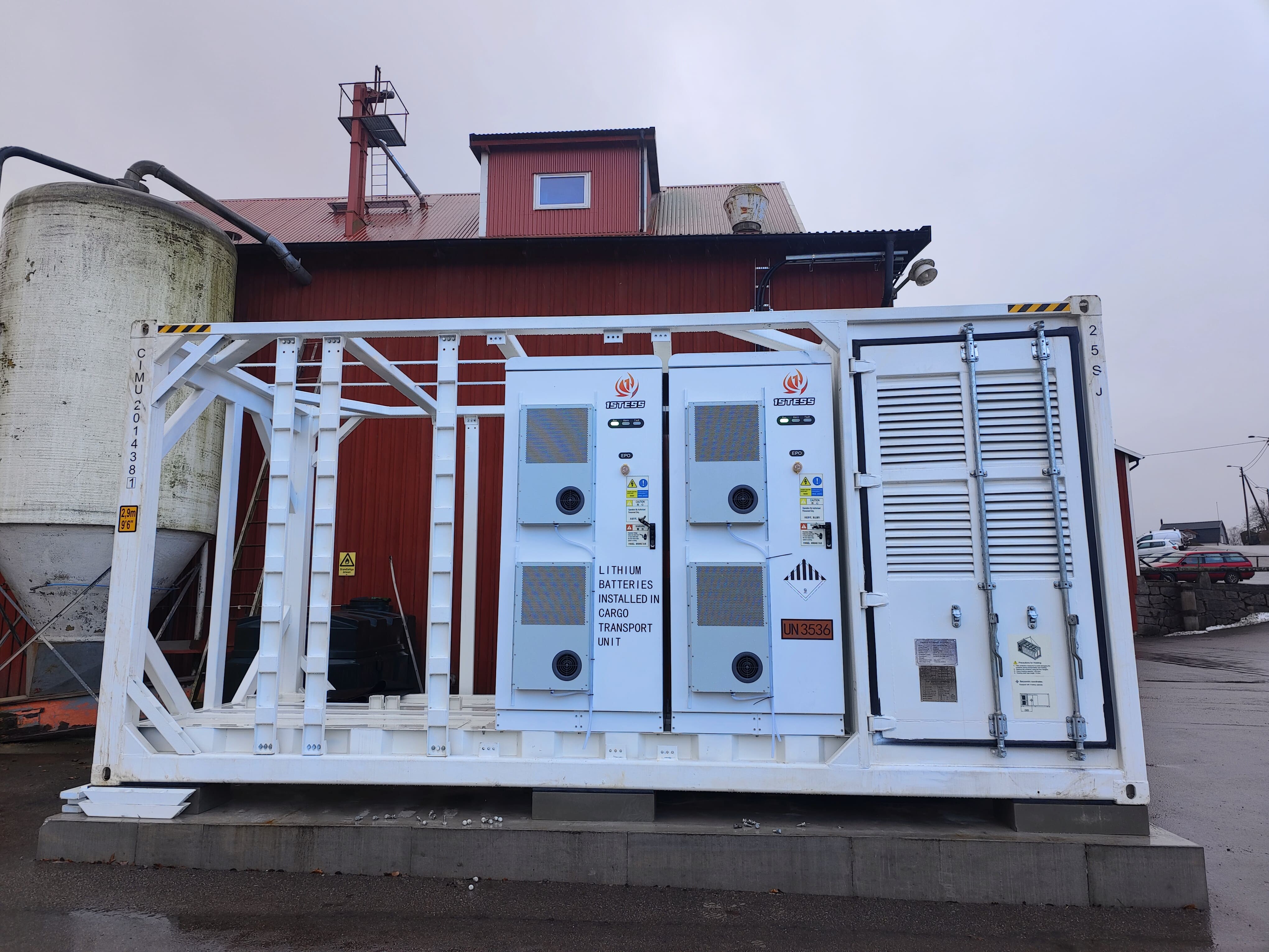 Sweden Orga BESS project