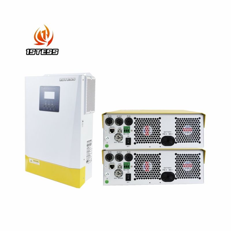 DC 24V Hybrid Solar Inverter with 4kW Solar Panel Capacity RS232 ...