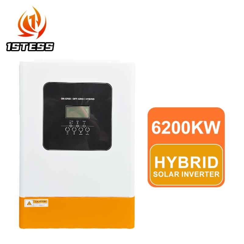 DC 48V Hybrid Solar Inverter with 6.2kW Solar Panel Capacity RS232 ...